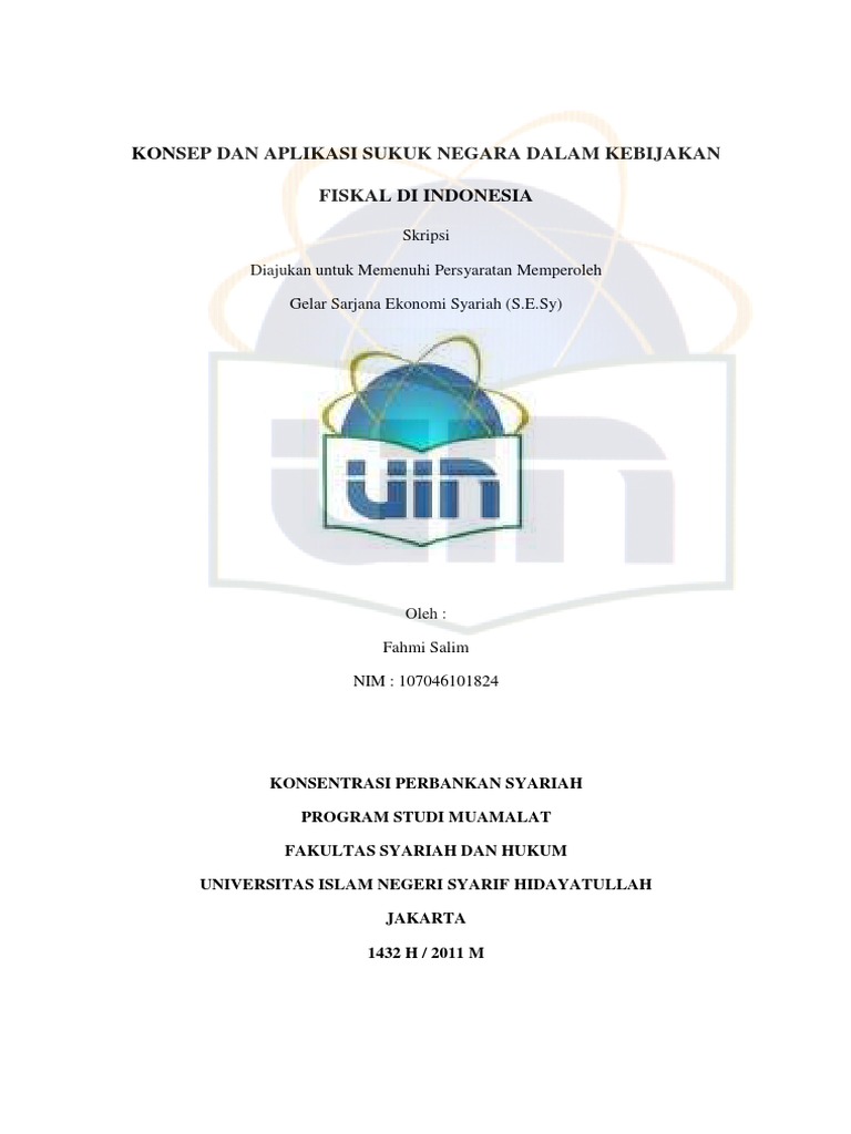 Skripsi Sukuk 2 | PDF