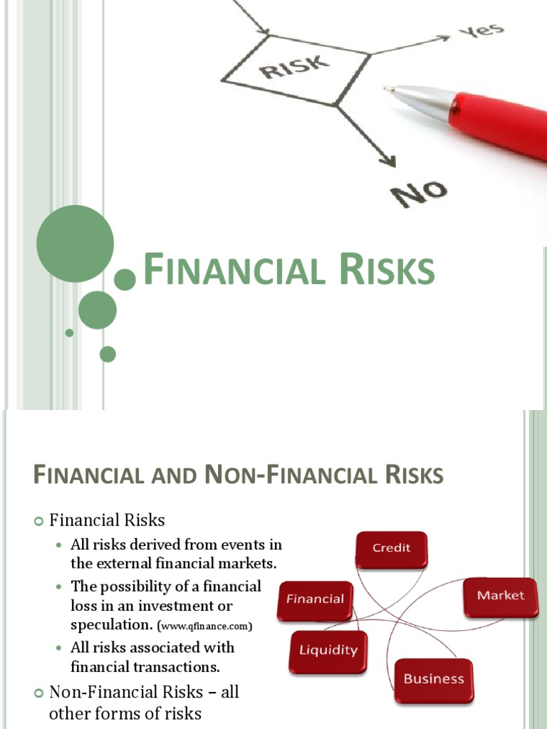 3 Financial Risks (1) | Financial Risk | Market Liquidity