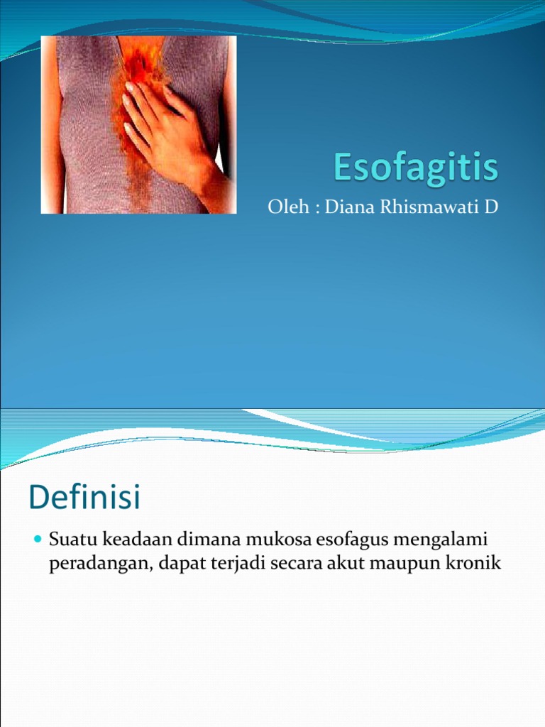 Esofagitis | PDF