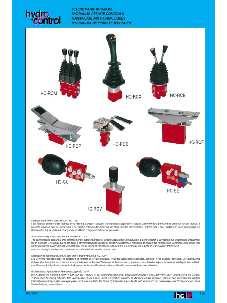 Hydraulic Remote Control Guide | PDF | Engineering | Science
