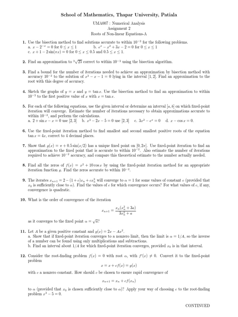 2 | PDF | Approximation | Numerical Analysis