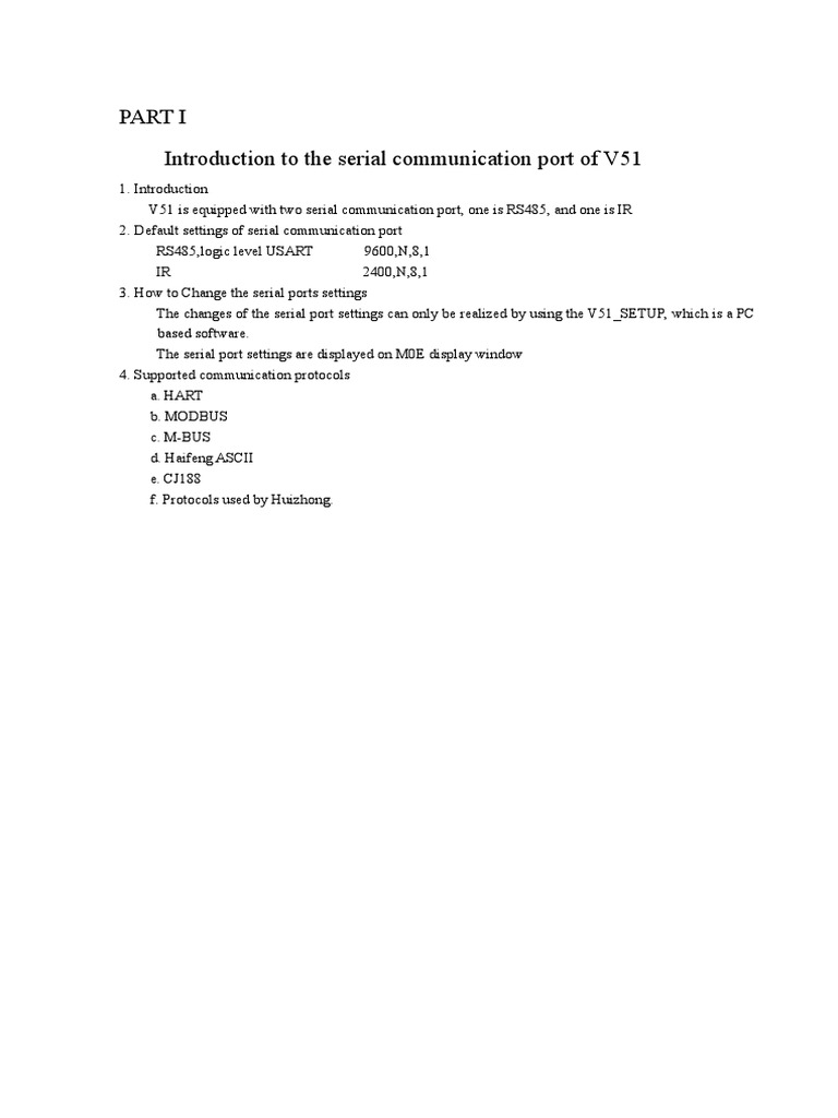 V51 Protocols English 4 | PDF | Binary Coded Decimal | Byte