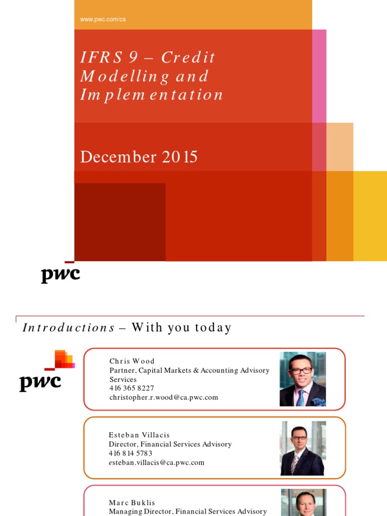 DICO-IfRS 9 Modelling and Implementation | PDF | International ...