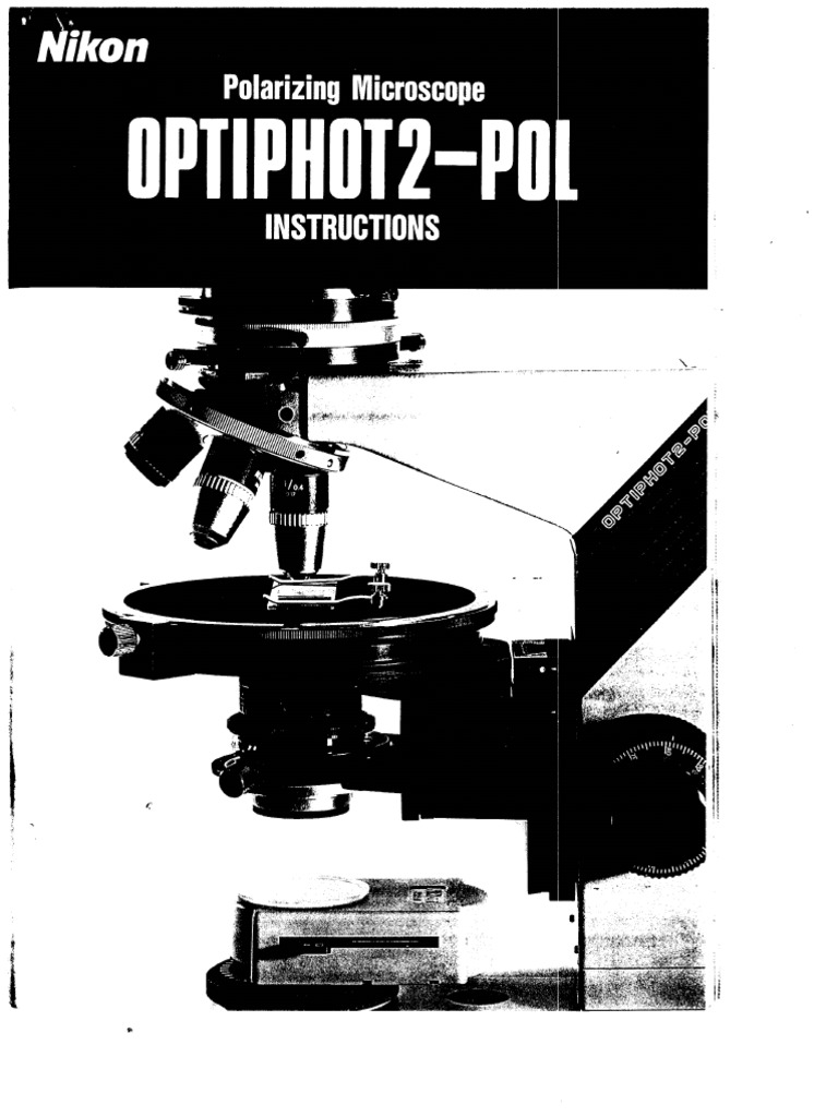 Optiphot2 POL | PDF