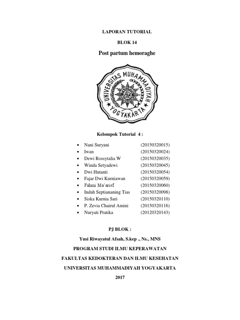 Laporan Tutorial Kelompok 4 Skenario 2 | PDF | Pengembangan Diri | Kesehatan Holistik