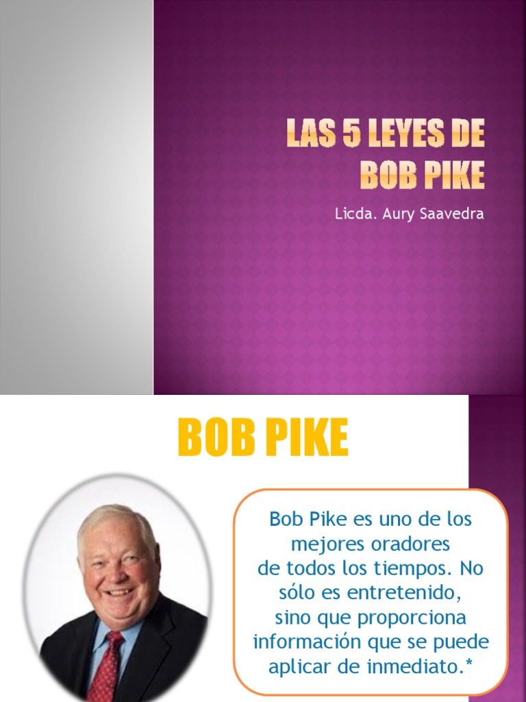 Bob Pike | PDF