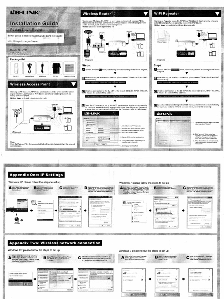 LB-Link - Installation Guide.pdf | Wi Fi | Communication
