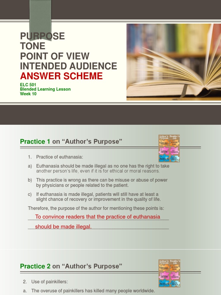 Author's Purpose and Tone Practice | PDF | Weight Loss | Eating