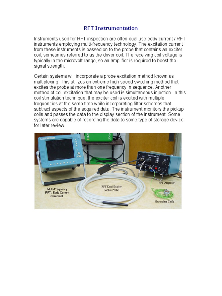 RFT Instrumentation | PDF