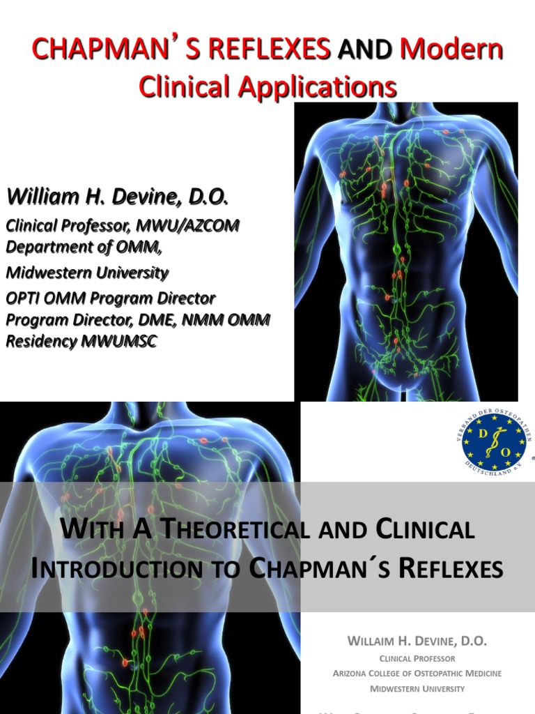 Chapman's Reflexes And Viscero-Somatic Refexes – William H. Devine, DO ...
