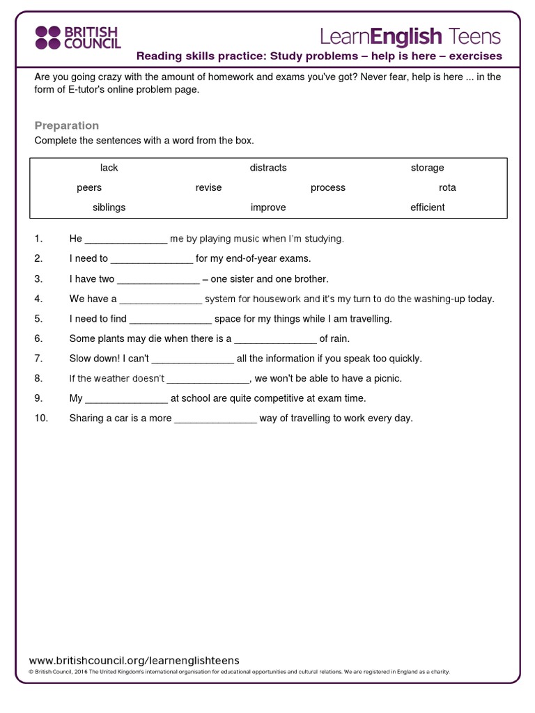 Study Tips for Stressed Students | PDF | Test (Assessment) | Cognitive ...