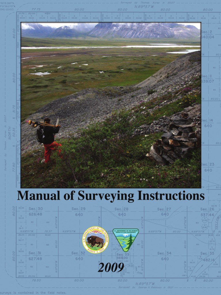 ManualOfSurveyingInstructions2009 060414 | PDF | Surveying | U.S. State