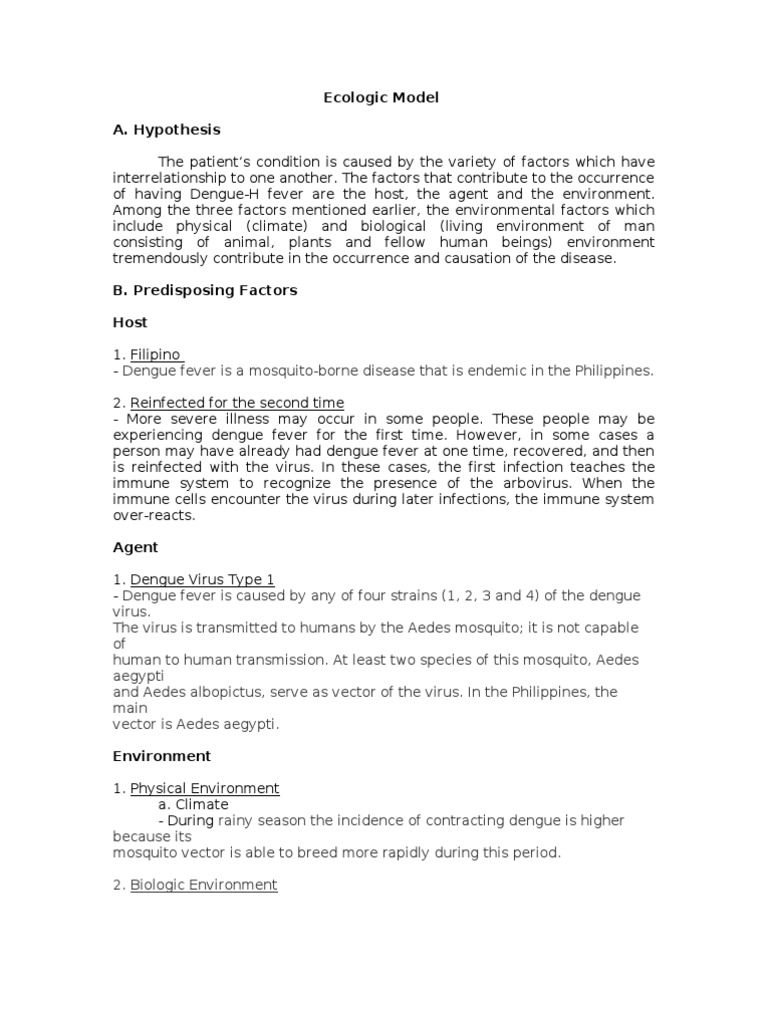 Ecologic Model | PDF | Virus | Health Sciences
