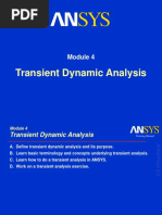 ANSYS Transient Analysis Guide | PDF | Normal Mode | Nonlinear System