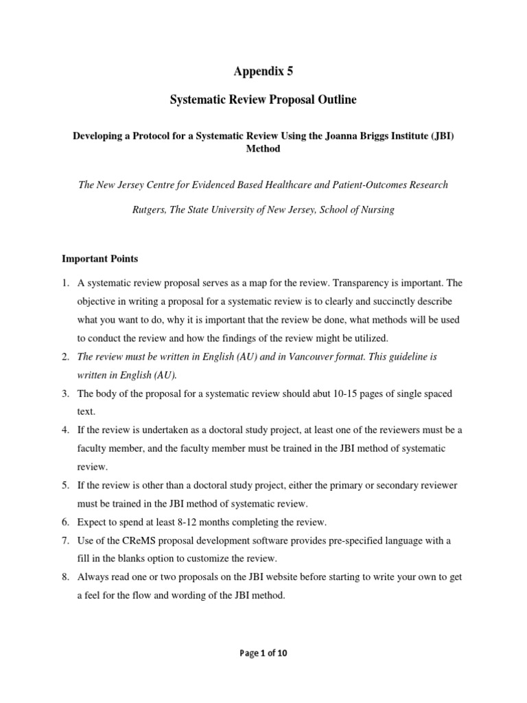 Systematic Reviews Key Elements by Dr. Cheryl Holly. | PDF | Systematic ...