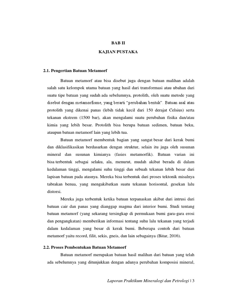 Batuan Metamorf | PDF | Ilmu Sosial | Sains & Matematika