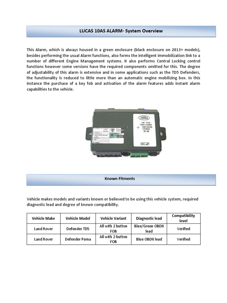 Lucas 10as Alarm Nanocom Evolution | PDF | Analog To Digital Converter ...