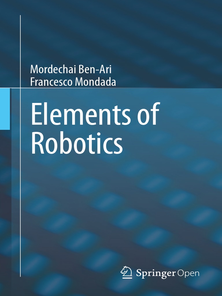 Elements of Robotics | PDF | Robot | Robotics