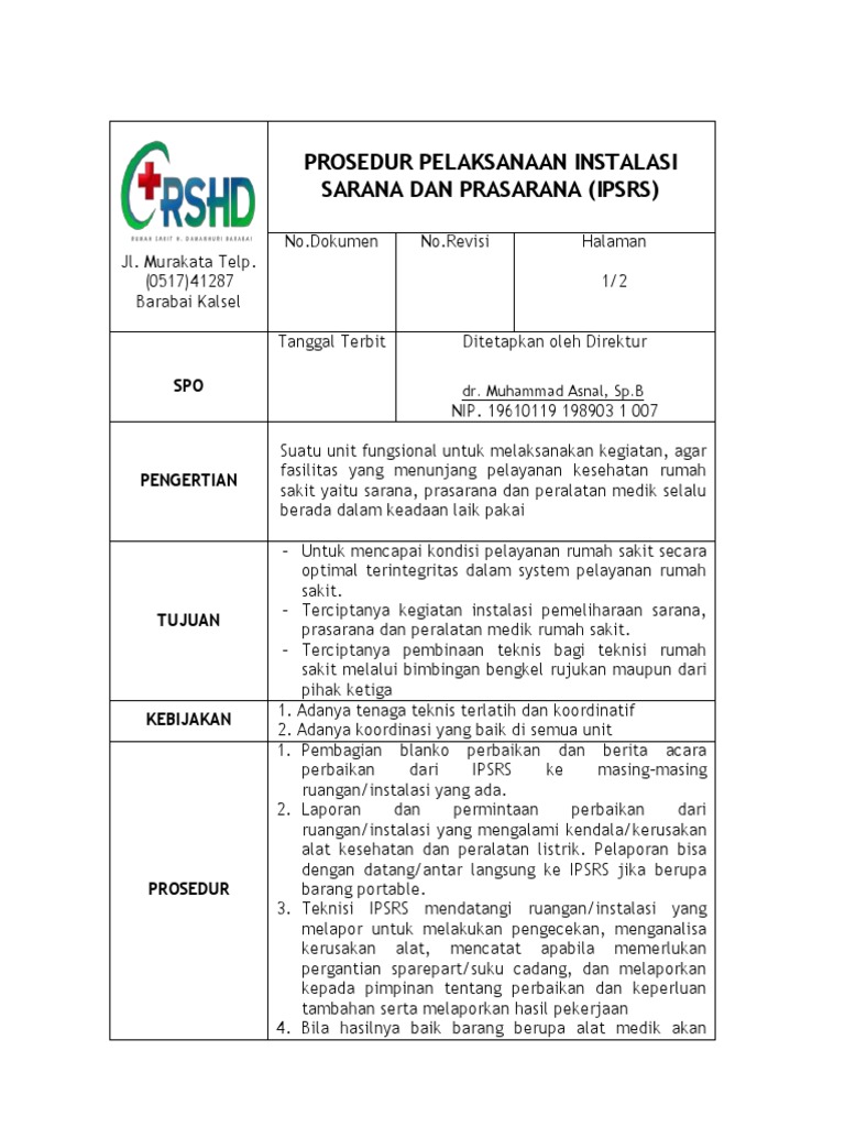 Sop Ipsrs 2015 | PDF