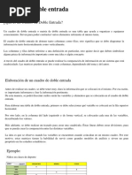 Qué es un cuadro de columnas | PDF