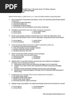 40 SOAL PAT PKN Kelas 7 Semester 2 Kurikulum Merdeka | PDF | Perjalanan