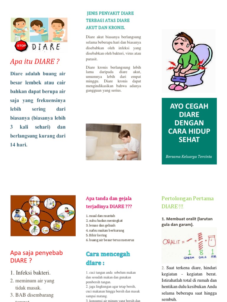 Leaflet Diare | PDF