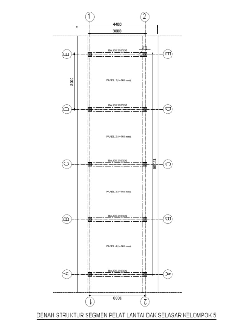 As Built Selasar-Model | PDF