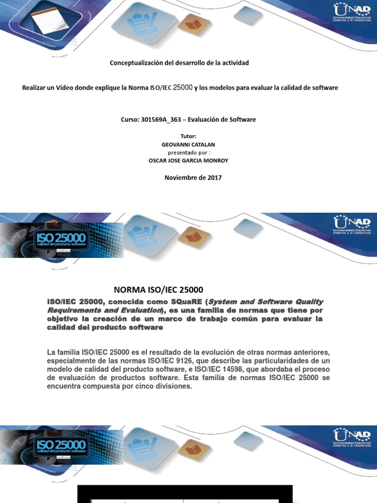 Norma Iso | PDF | Software | Calidad (comercial)