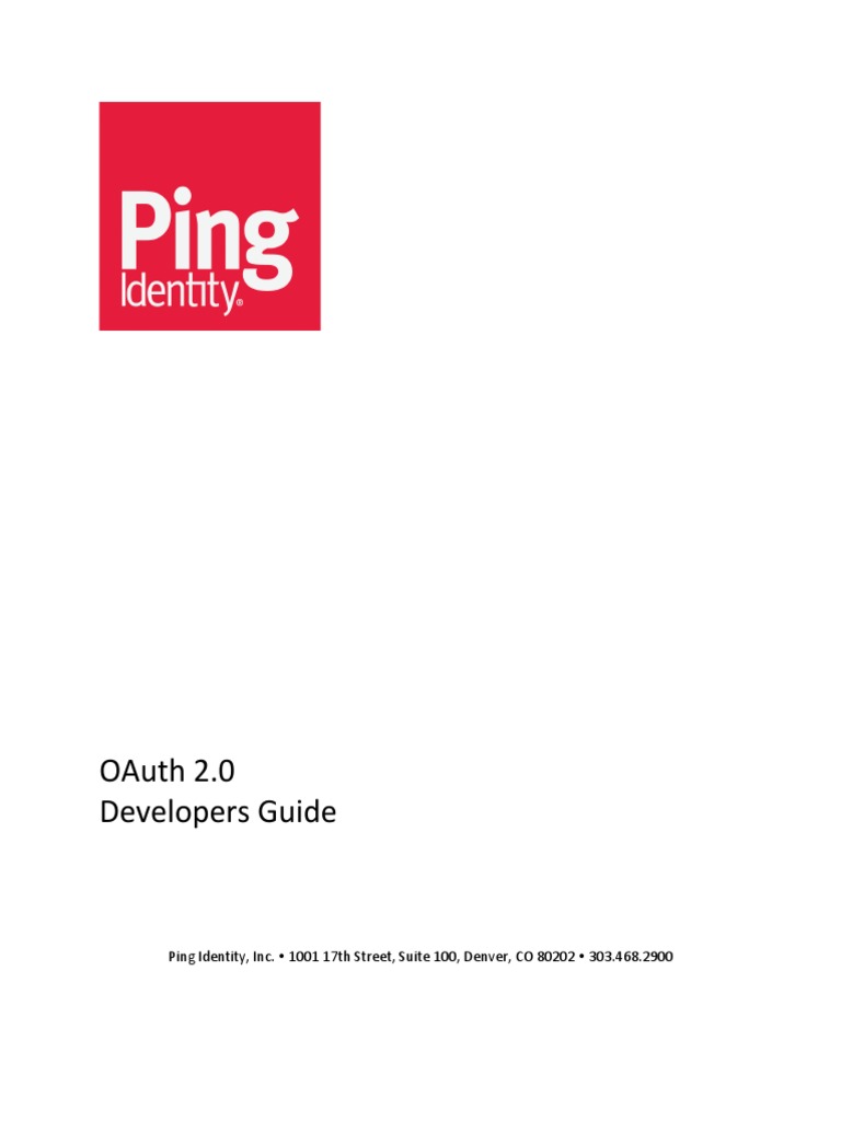 OAuth2 Developers Guide | PDF | Hypertext Transfer Protocol | Application Programming Interface