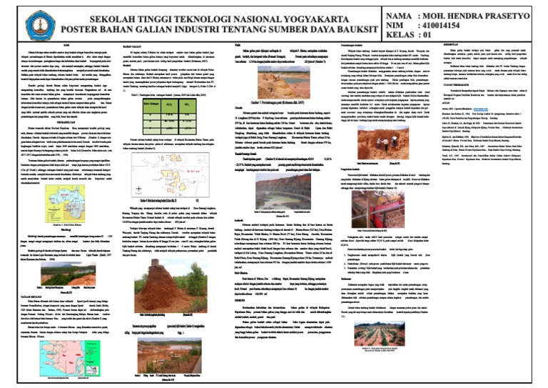 Poster Sumber Daya Bauksit dan Tambang | PDF