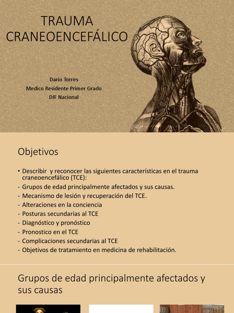 Tce | PDF | Enfermedades y trastornos humanos | Ciencias de la Salud