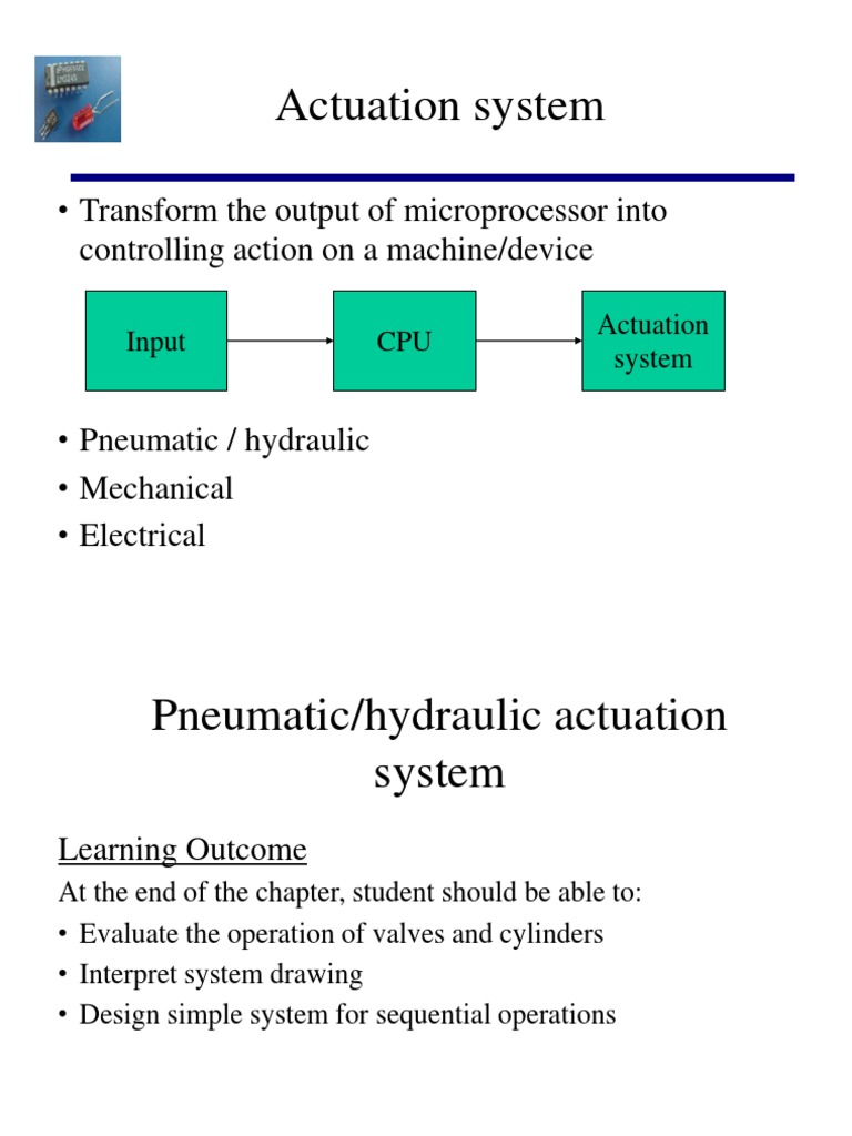Chapter 5 Pneumatic and Hydraulic Actuation Systems | PDF | Valve ...