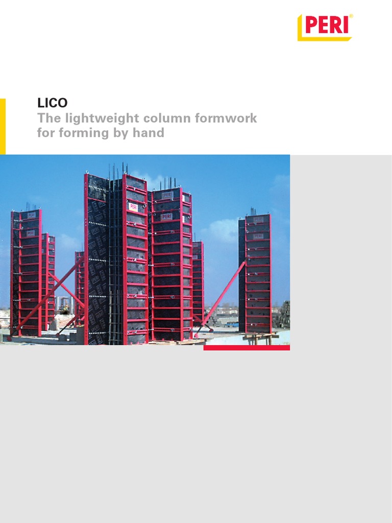 Formwork For Columns Pdf Structural Engineering Civil Engineering
