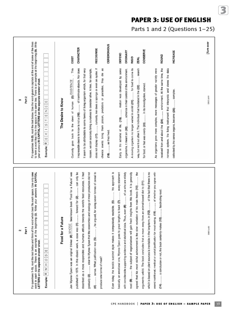 Sample Paper UoE CPE PDF | PDF