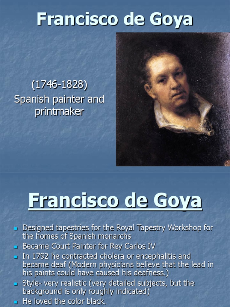 3 Francisco de Goya | PDF | Francisco Goya | Paintings
