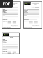 Equipment Pull-Out Form Template | PDF
