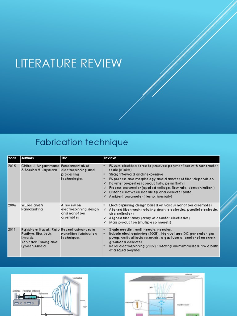 Electrospinning and Rotary Jet Spinning | PDF | Building Engineering ...
