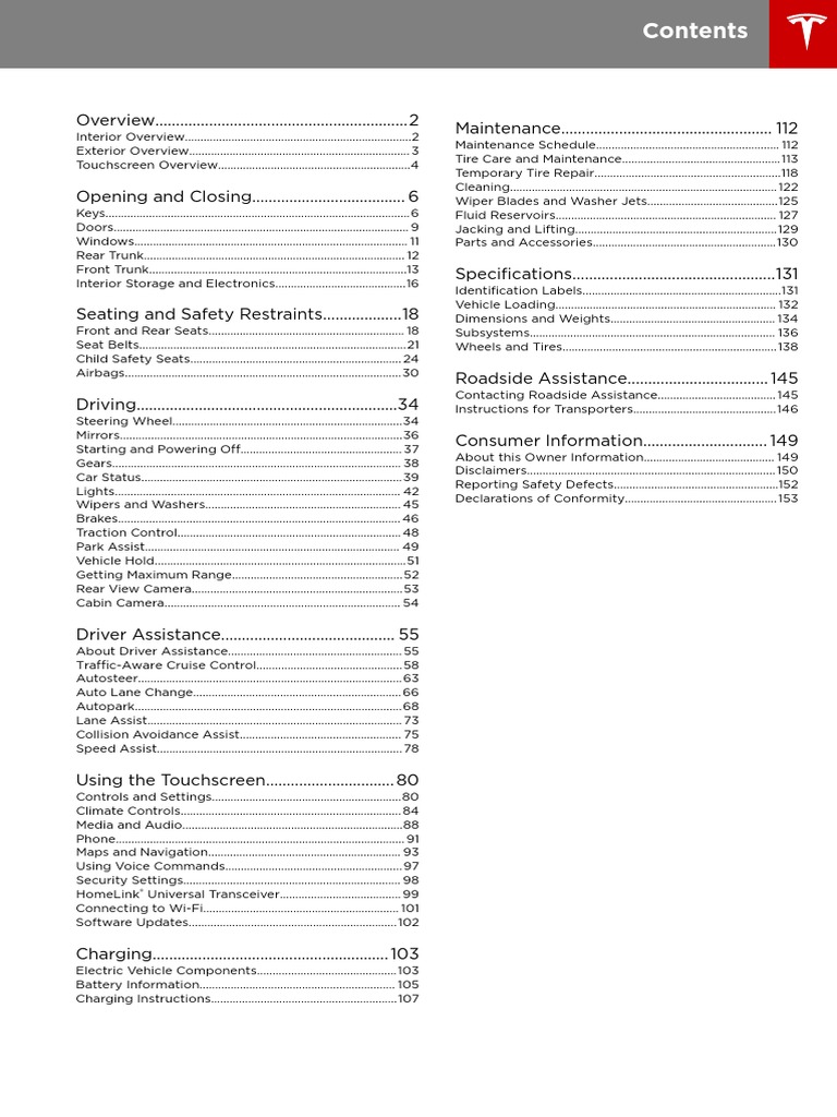 Tesla Model 3 Owners Manual | PDF | Smartphone | Trunk (Car)