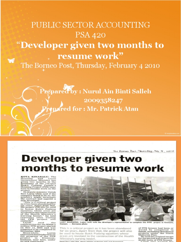 Public Sector Accounting | PDF