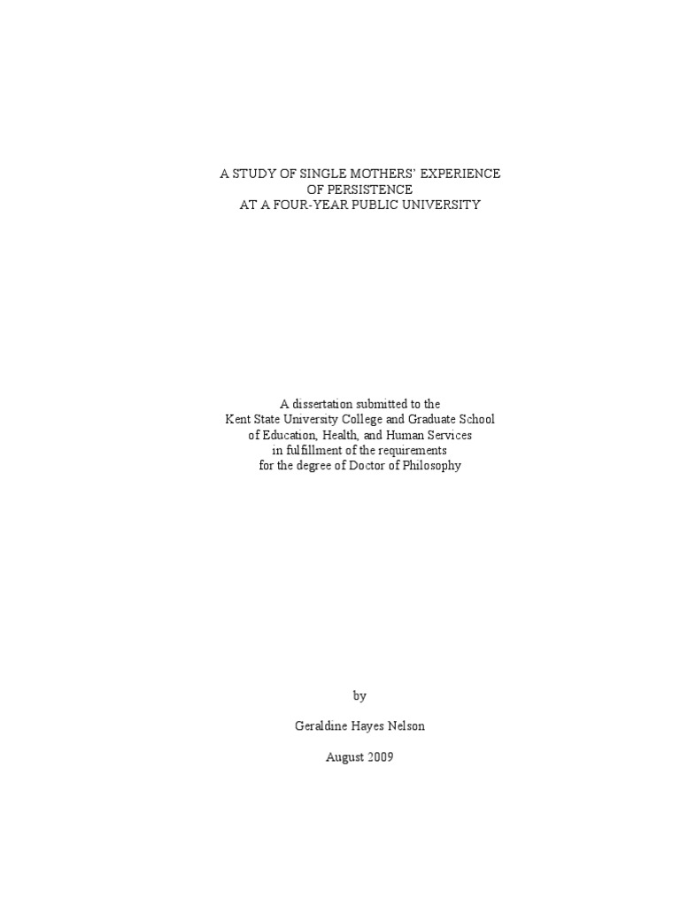 Hayes Nelson Geraldine L | PDF | Single Parent | Temporary Assistance ...