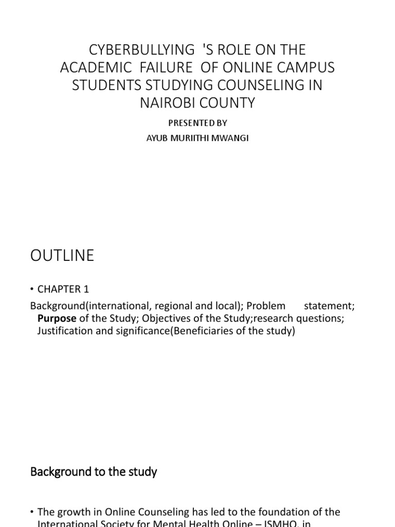 11 Feb CYBER BULLYING CONCEPT PAPER - PPT 6 | PDF | Cognitive ...