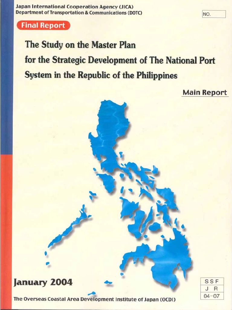 Philippine Port Planning System | PDF | Asian Development Bank | Transport