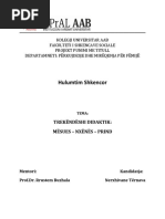 Pyetësor Për Nxënësit | PDF