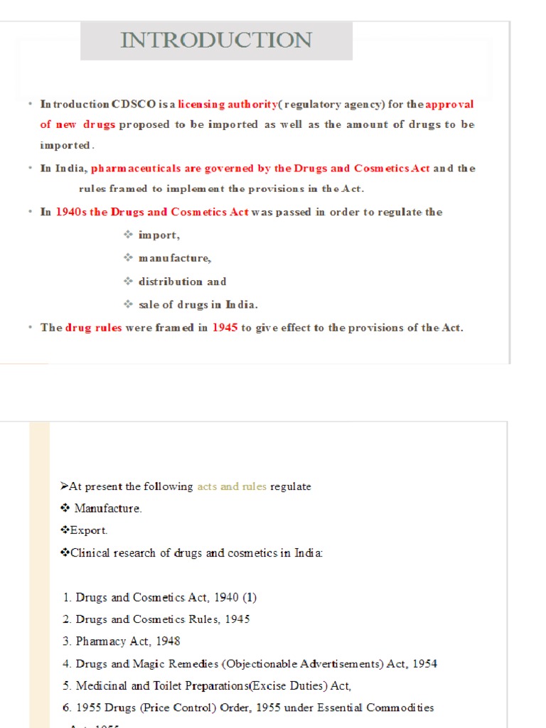 CDSCO | PDF