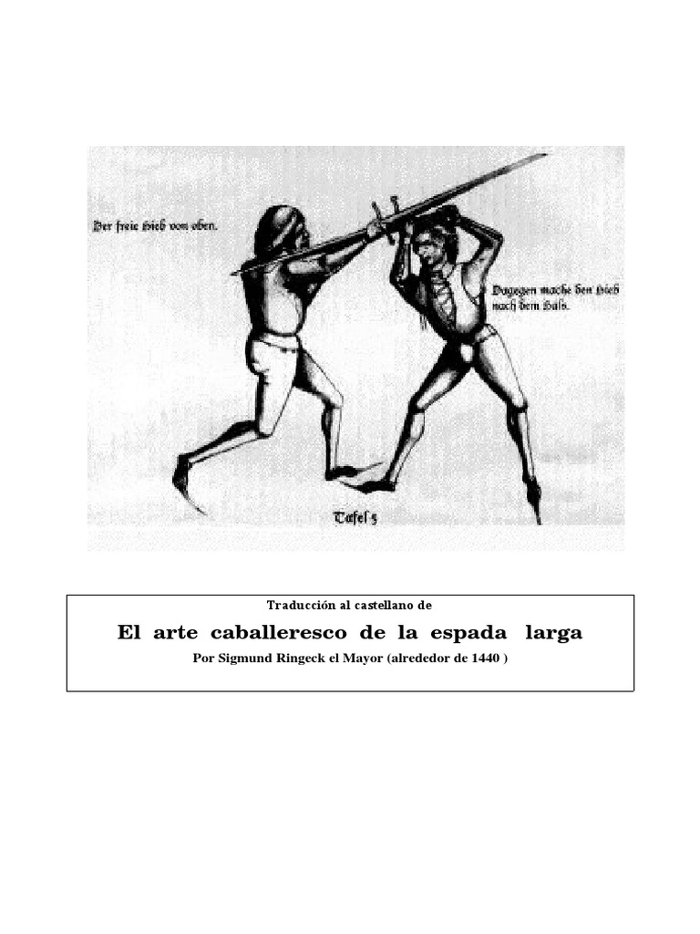 Ringeck 11 | PDF | Espada | Esgrima