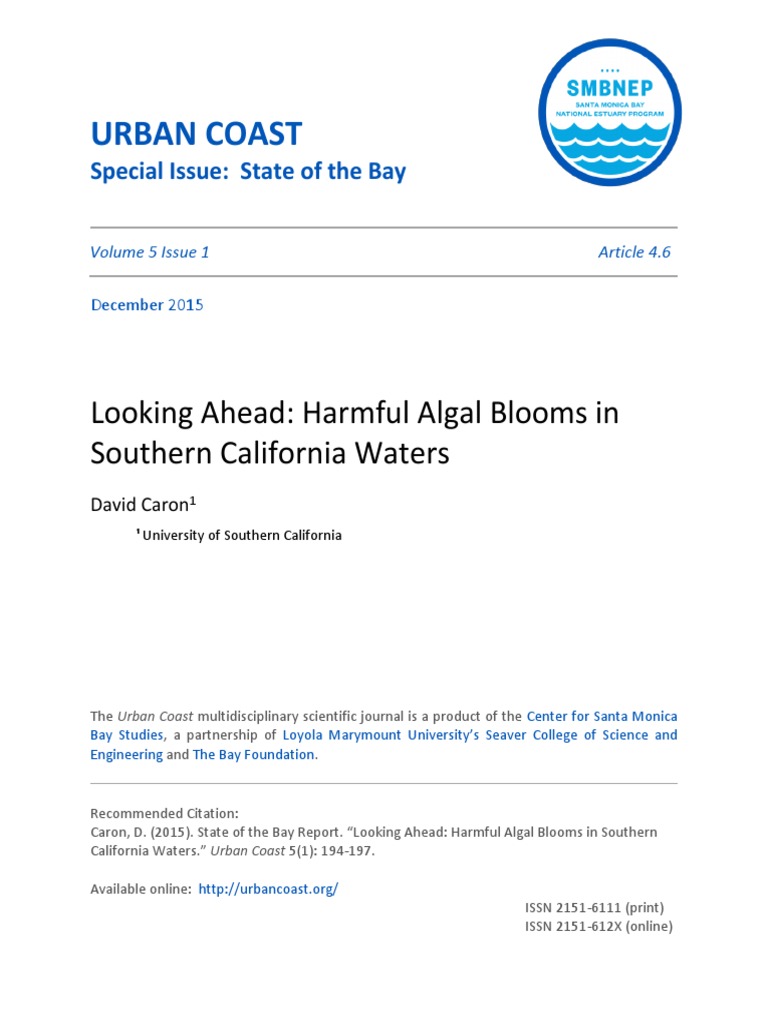 Harmful Algal Blooms | PDF | Aquatic Organisms | Environmental Science