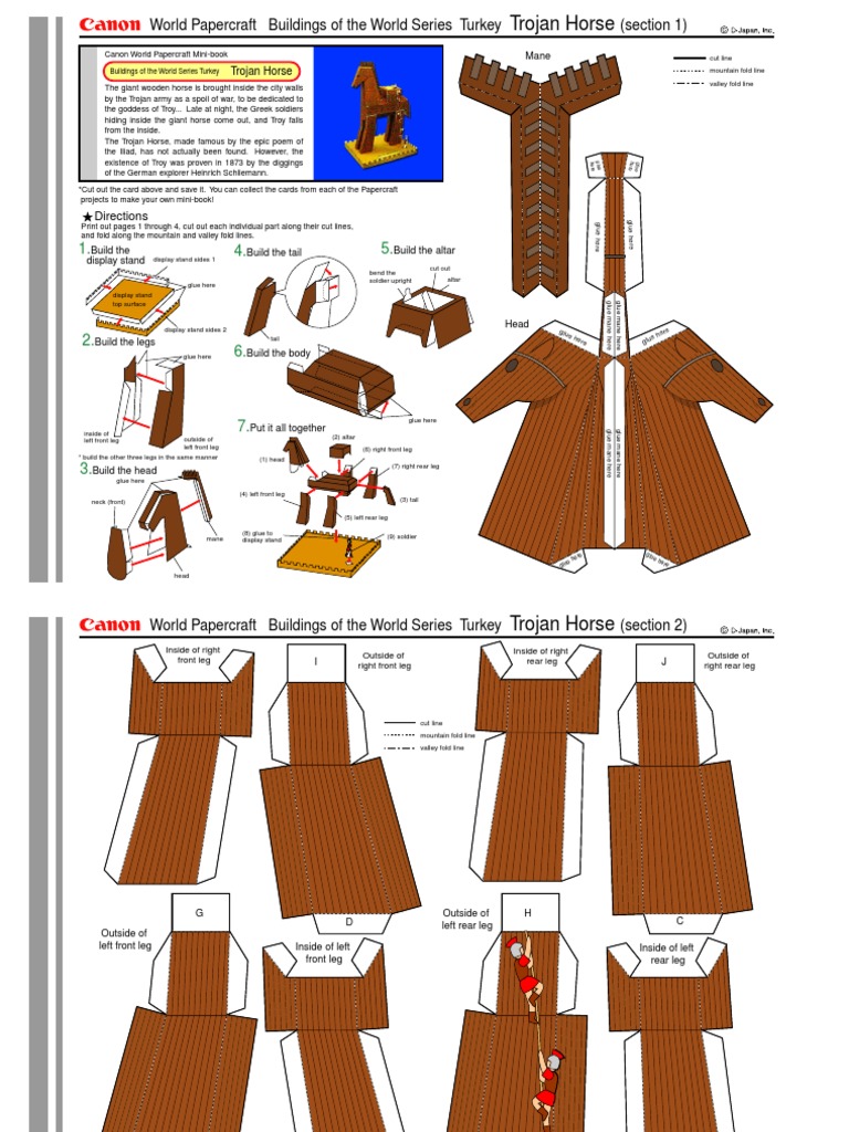 World Papercraft Buildings of The World Series Turkey (Section 1) | PDF ...