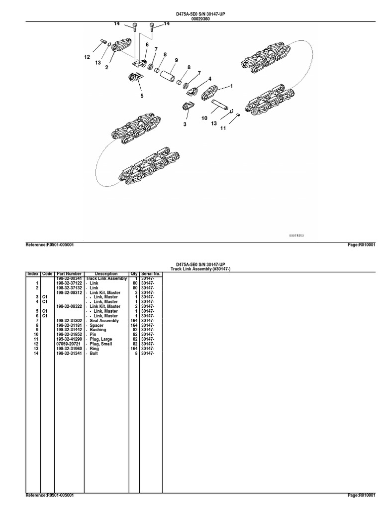 Track Link Assembly D475 | PDF | Manufactured Goods