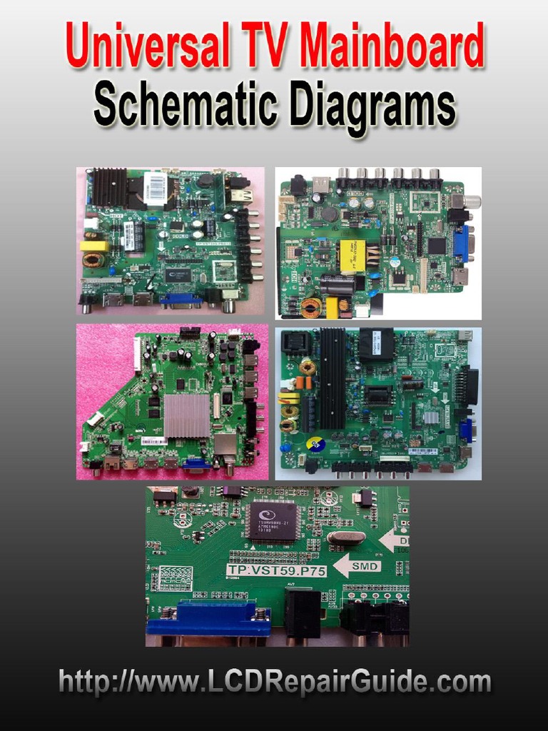 Universal TV Mainboard Schematic Diagrams | PDF | Consumer Electronics ...