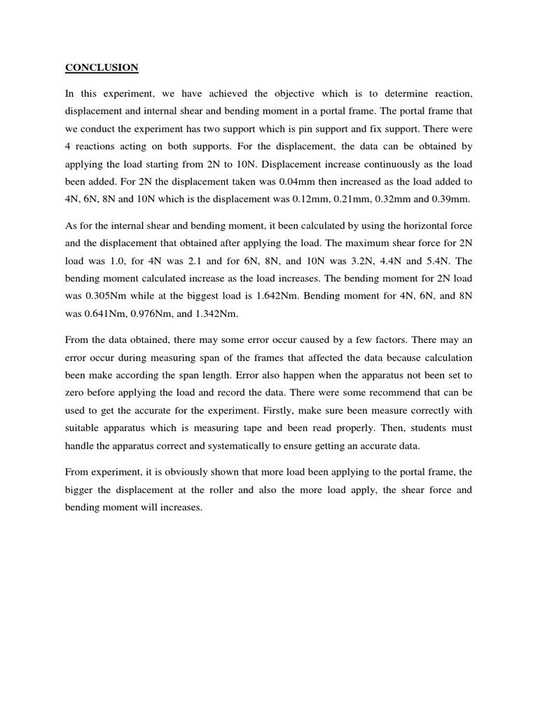 Conclusion Frame | PDF